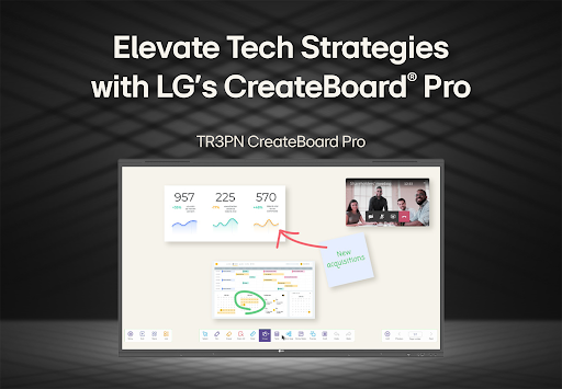 LG CreateBoard: Transforming Collaboration & Learning